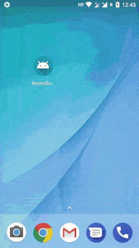 Android Nestedscrollview Using Kotlin With Example Tutorialwing