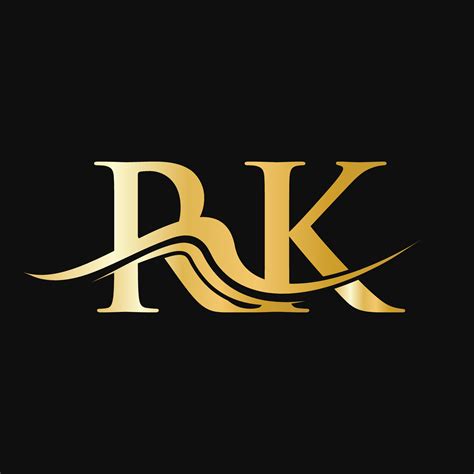 Letter Rk Logo Design Monogram Business And Company Logotype 18833361 Vector Art At Vecteezy
