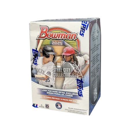 2025 Bowman Baseball 6 Pack Blaster Box Please Read Steel City