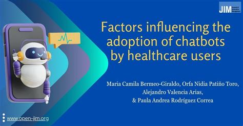 Journal Of Innovation Management On Linkedin Chatbots Customers Healthcareusers