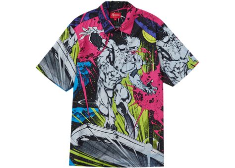 Supreme Silver Surfer Ss Shirt Multicolor Mens Ss22 Us