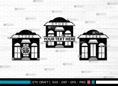 Shop Svg Monogram Small Business Svg Graphic By Pixel Elites · Creative Fabrica