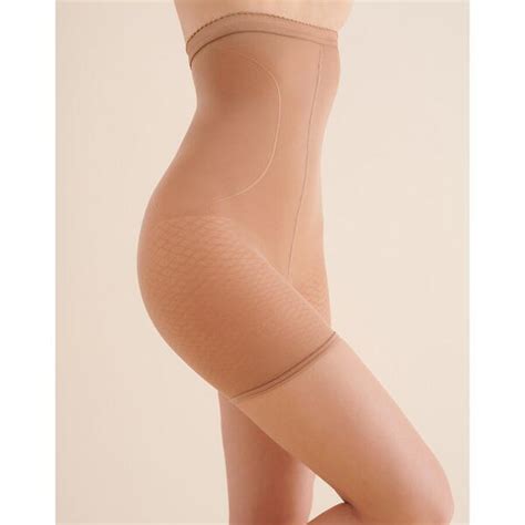 Chilot Modelator Gabriella Push Up Cu Talie Inalta Bej Tip Colant Meiaro