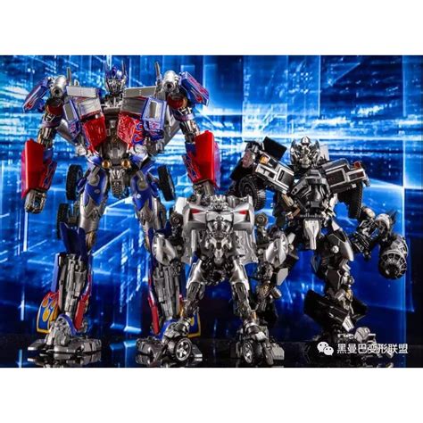 Mô Hình Transformer Black Mamba Ls09 Iron Leather Weapon Expert Alloy Edition Deformation
