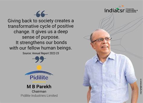 Pidilite Industries Exceeds Csr Spending Obligations For Fy 22 23 I