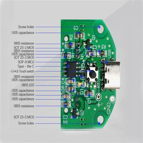 Dual Spray Atomization Module Usb Humidifier Driving Circuit Board