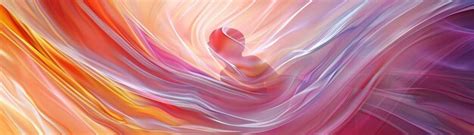 Pregnancy Visualized Through Soft Flowing Abstract Designs Premium Ai