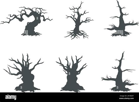 Spooky Tree Silhouette Halloween Tree Silhouette Dead Tree Silhouette Spooky Tree Silhouettes