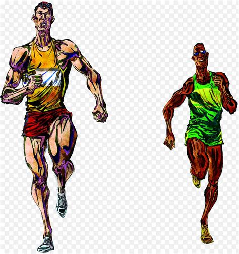 手绘水墨田径运动员png图片素材下载图片编号qbazjjzw 免抠素材网