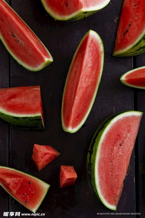 西瓜摄影图 传统美食 餐饮美食 摄影图库 昵图网