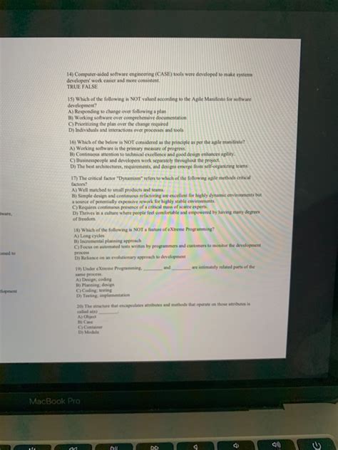 Solved 14 Computer Aided Software Engineering Case Tools