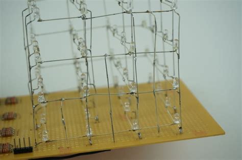 X X LED Cube Using Arduino UNO Without Extra IC