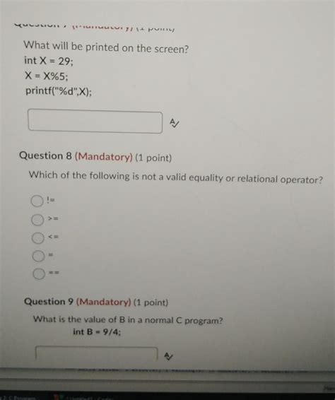 solved give the ouput for the following two statements char