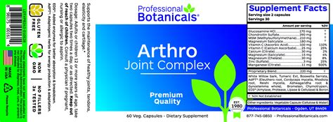 Arthro Joint Complex™ 60 Capsules Healthy Habits Living