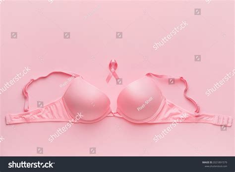 Women Breasts Pink Bra Over Royalty Free Licensable Stock Photos Shutterstock