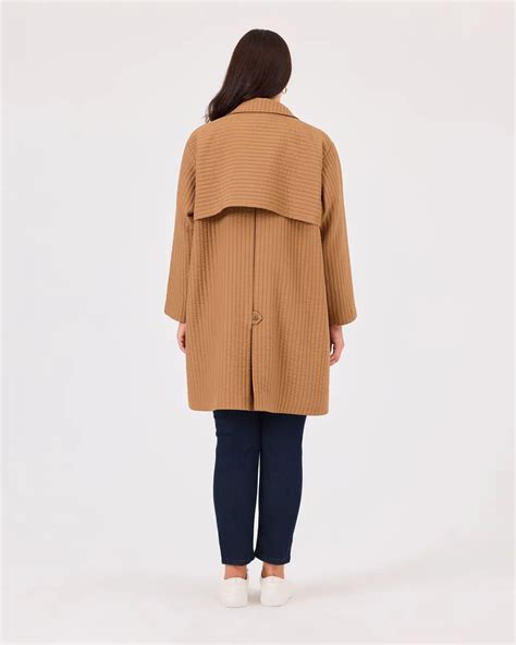 Plus Size Zippered Pocket Detailed Cap Secilstore