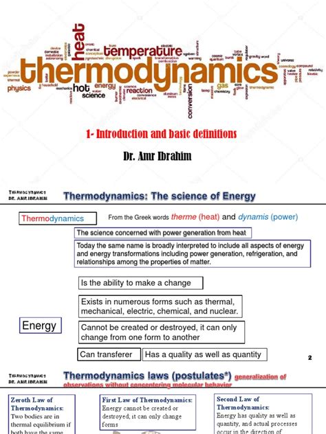 Td 1 Intro Pdf Temperature Thermodynamics