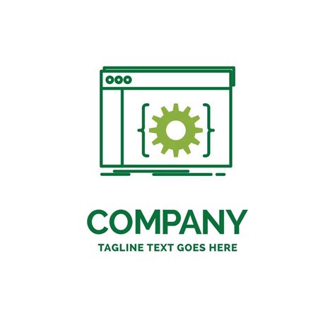Api App Coding Developer Software Flat Business Logo Template Creative Green Brand Name