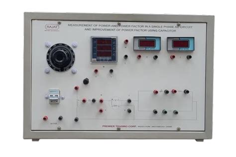V LED Measurement Of Power And Power Factor In A Single Phase Circuit At Piece In Meerut