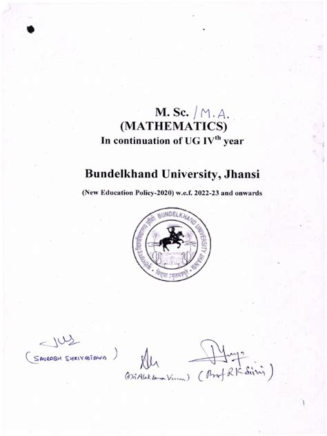 91 Msc Ma Mathematics Pdf