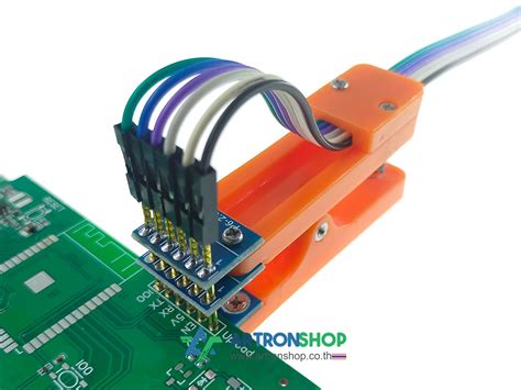 Pogo Pin Test Stand Pcb Clip พินเทสบอร์ด 2 54 มิล 6 ขา Artronshop