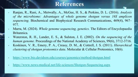 Genome Sequencing Shotgun Sequencing Pptx Biological Sciences Science