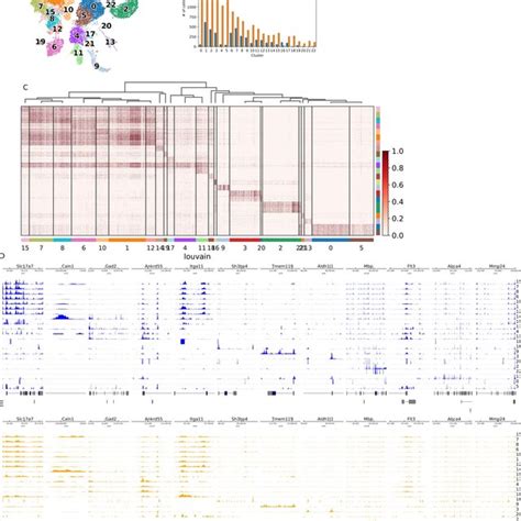 Clustering And Cluster Associated Regions A Clustering Of The Download Scientific Diagram