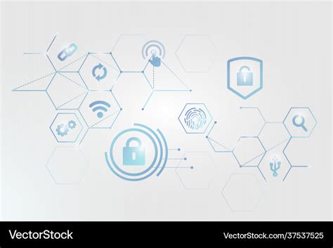 Cyber Security Concept Royalty Free Vector Image