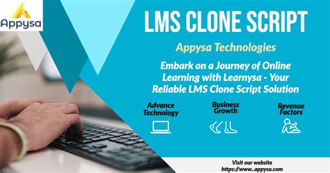 Appysa Lms Clone Script The Ultimate Solution For Building A Powerful