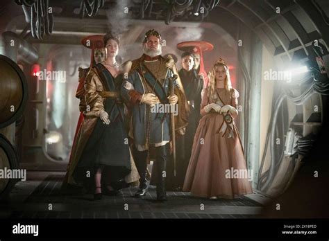 Rebel Moon Part Two The Scargiver From Left Rhian Rees Cary Elwes Sofia Boutella Stella