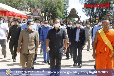 លោក ឧត្តមសេនីយ៍ទោ ឈាង ផា ន់ ណា រ៉ា ដឹកនាំ រៀបចំ កម្លាំង ការពារ សន្តិសុខ សណ្តាប់ធ្នាប់ សុវត្ថិភាព