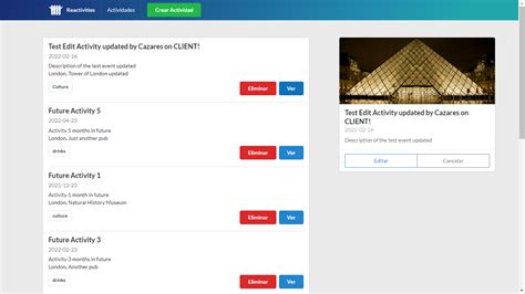 Github Enriquecazaresreactivities Social Media App Tipo Eventos De Facebook Creada Con Net