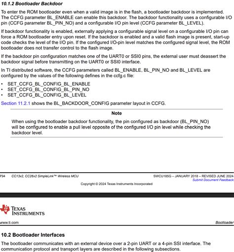 Cc1312r Cc1312 With Bootloader Mode Sub 1 Ghz Forum Sub 1 Ghz