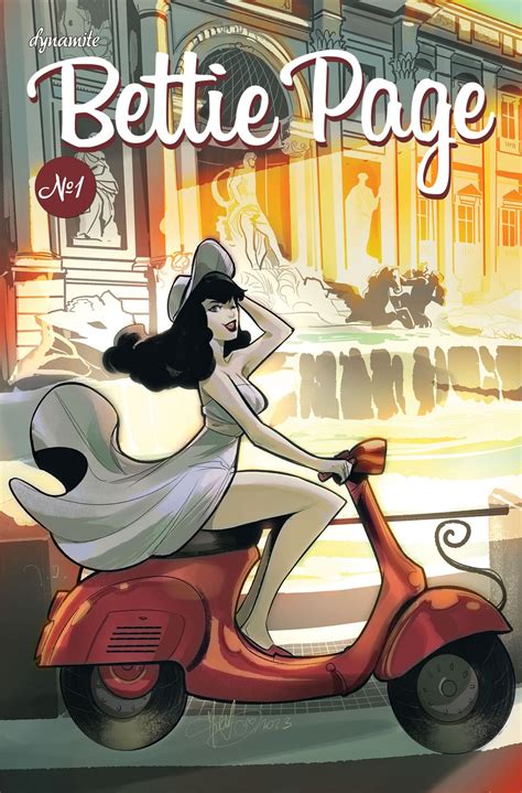 Mirka Andolfo Takes Bettie Page Home To Italy From Dynamite