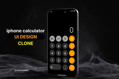 Iphone Calculator Figma
