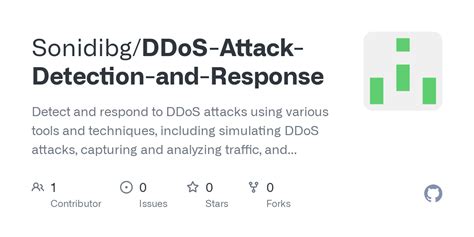 Github Sonidibg Ddos Attack Detection And Response Detect And