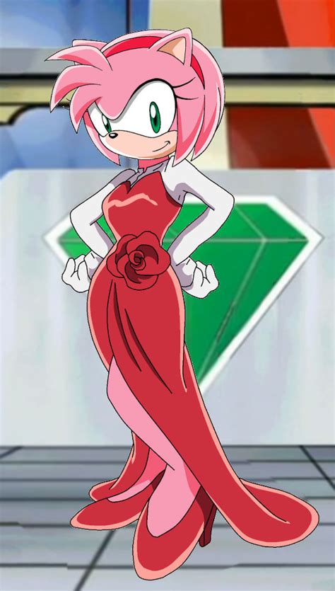 Amy Rose Dress Beautiful By Nicomaras On Deviantart