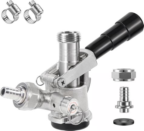 Wellbom All 304 Stainless Steel Keg Coupler Sankey D System