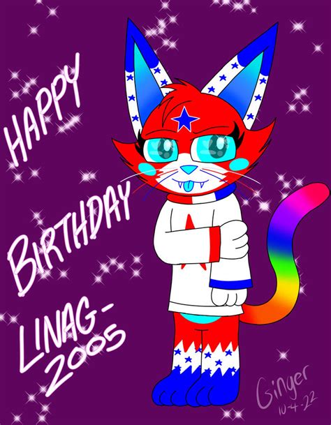 Bday T For Linag2005 By Gingerdemonkitten666 On Deviantart