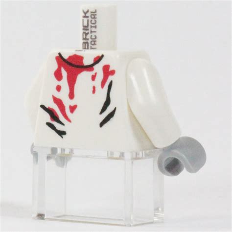Zombie Torso White Bricktactical