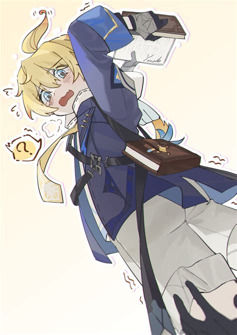 Mika Genshin Impact Drawn By Yonab Danbooru