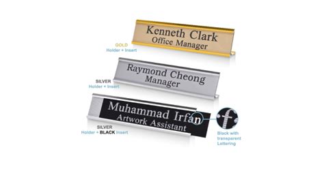 Desk Sign
