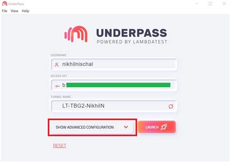 Using Lambdatest Underpass A Desktop Application For Localhost