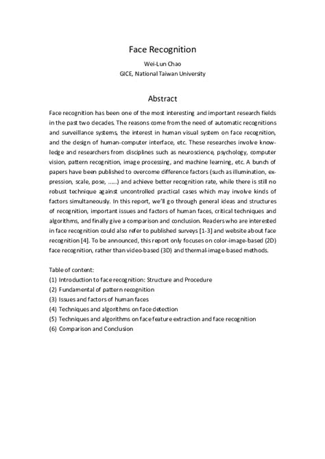 pdf face recognition
