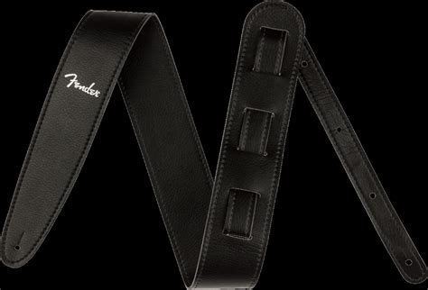 Fender Vegan Leather Strap Black 25 Riffs And Licks Music