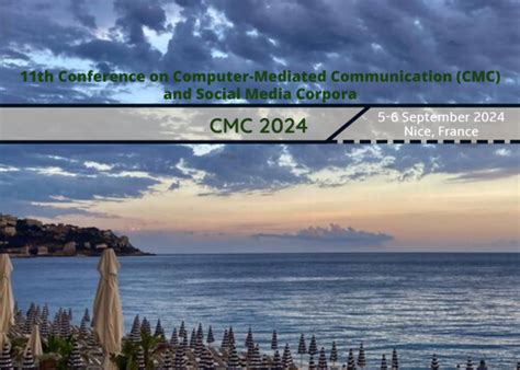 11th Conference On Computer Mediated Communication Cmc And Social