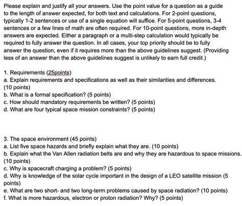 Solved Please Explain And Justify All Your Answers Use The Chegg Com