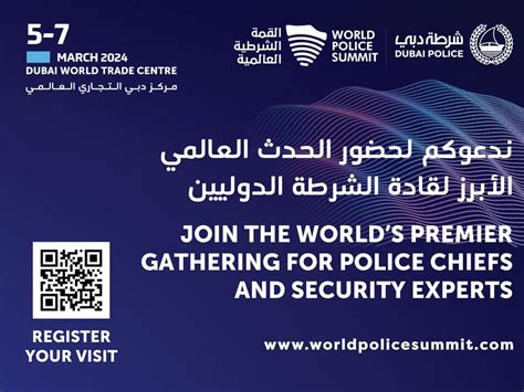 World Police Summit Features Tech Expo Roundtable Discussions Side Events Exhibitions And