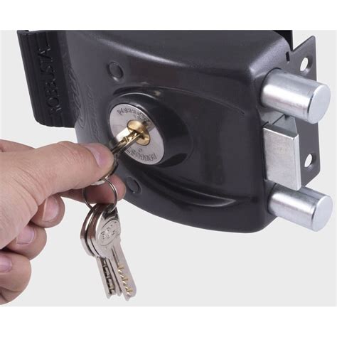 Cerradura Sobrepuesta Para Reja Ci30 7100 Robbusta Poli