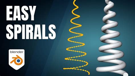 How To Create Curve Spirals With Blender The Easy Way Lesterbanks